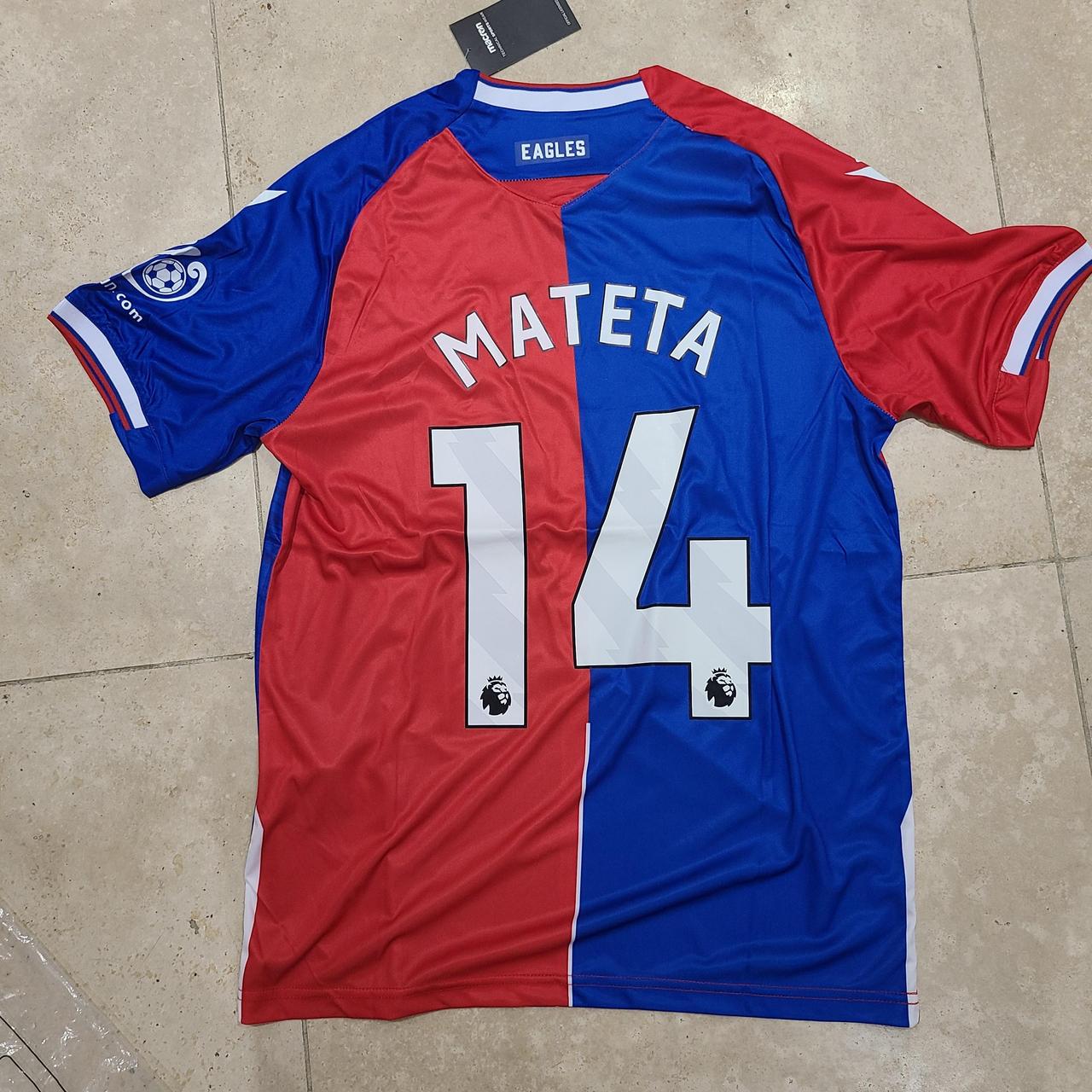 Mateta Crystal Palace Shirt, Large - Depop