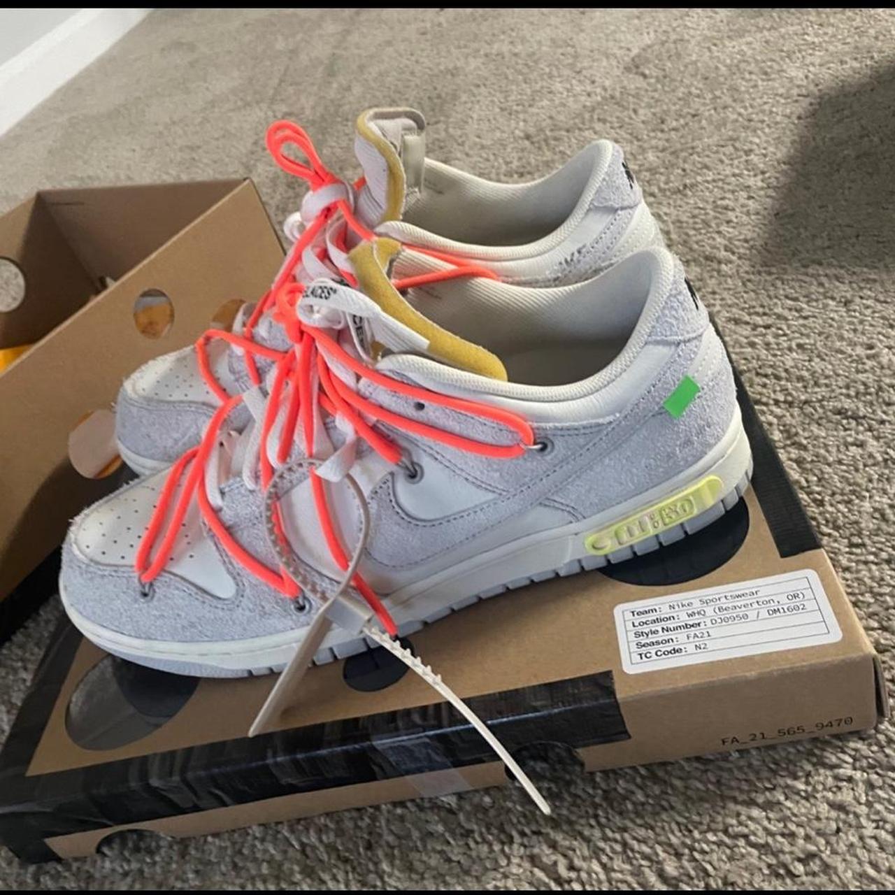 Nike off white dunks. - Depop