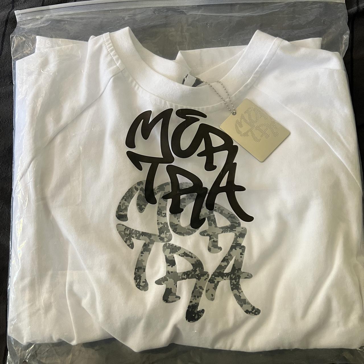 Mertra glitch tee Size medium Brand new with tags... - Depop