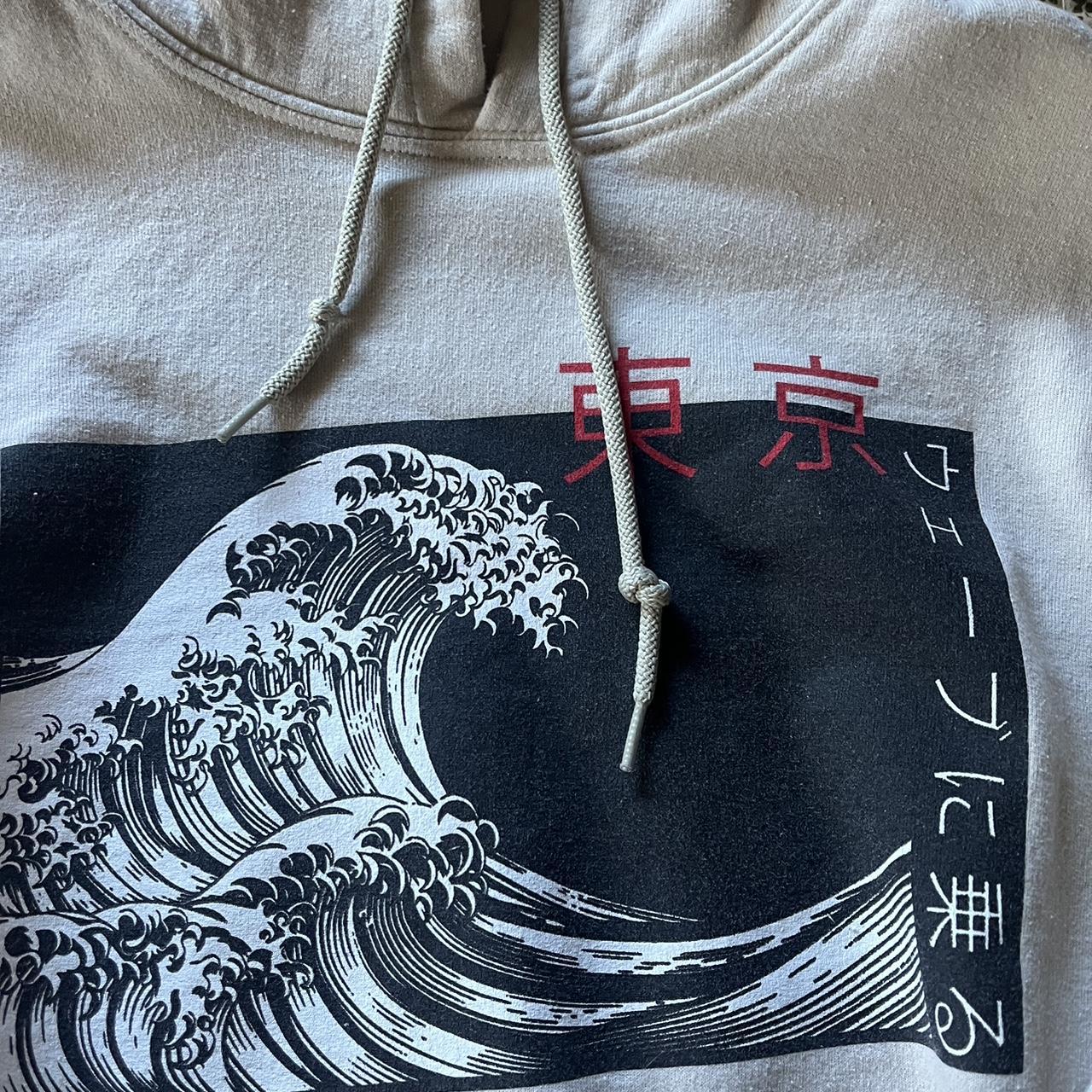 the great wave sweatshirt tags #jfashion #japanese... - Depop