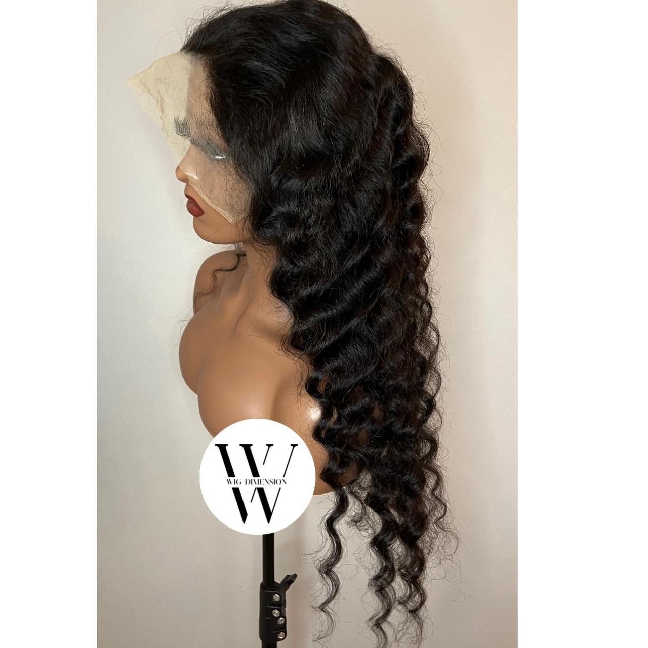 28’ Deep Wave Lace Front Wig NEW Ready to... - Depop