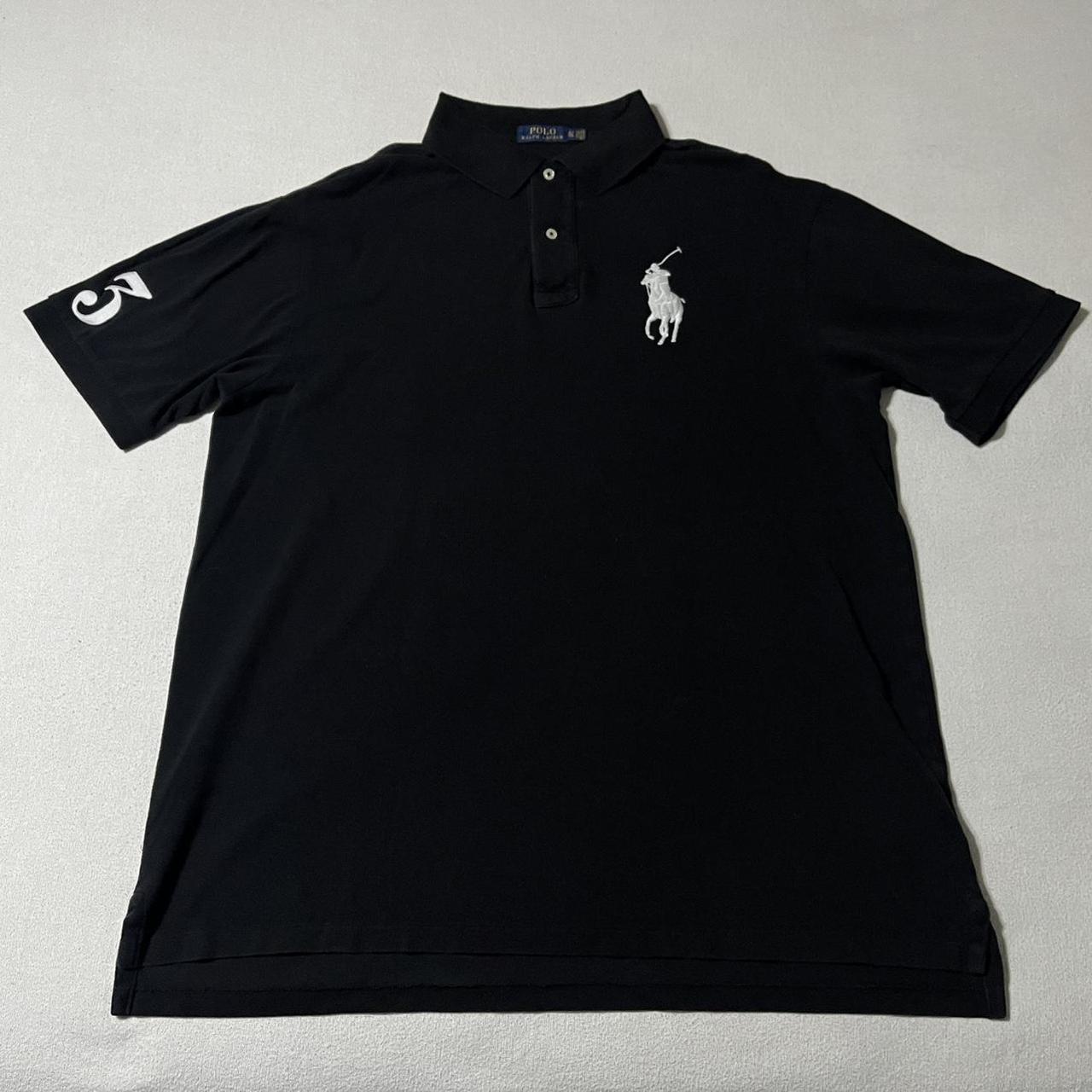 Polo Ralph Lauren Mens XLT Black Short Sleeve Polo... | Depop
