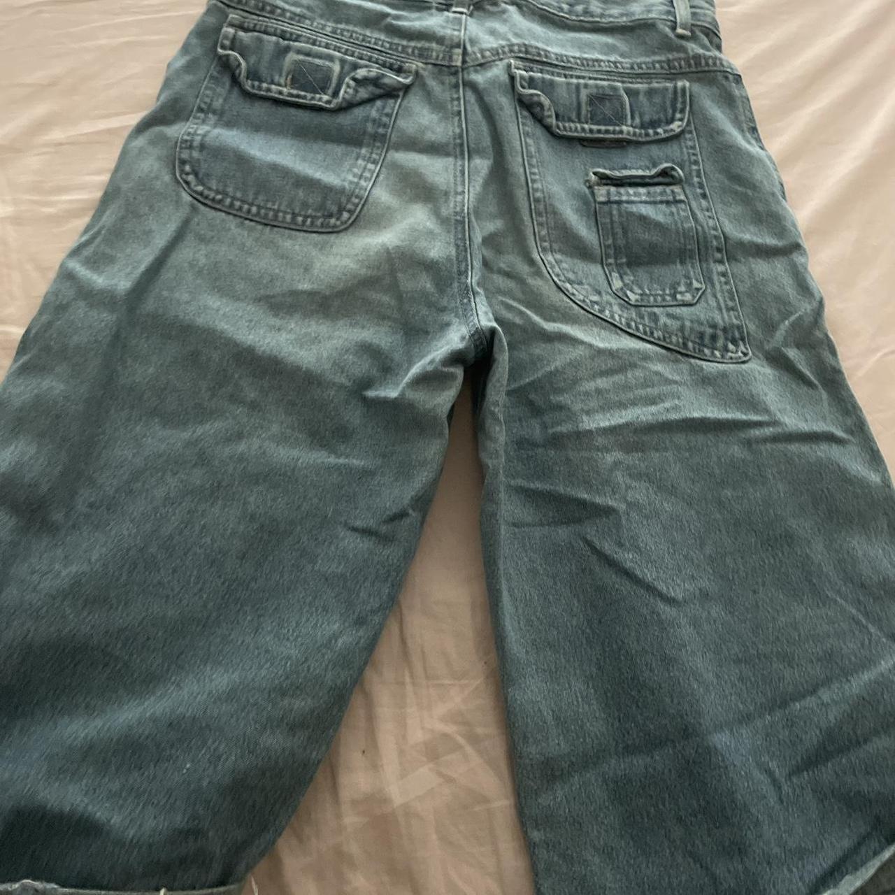 Jorts with a baggy fit #jorts #2000s #vintage #emo #y2k - Depop