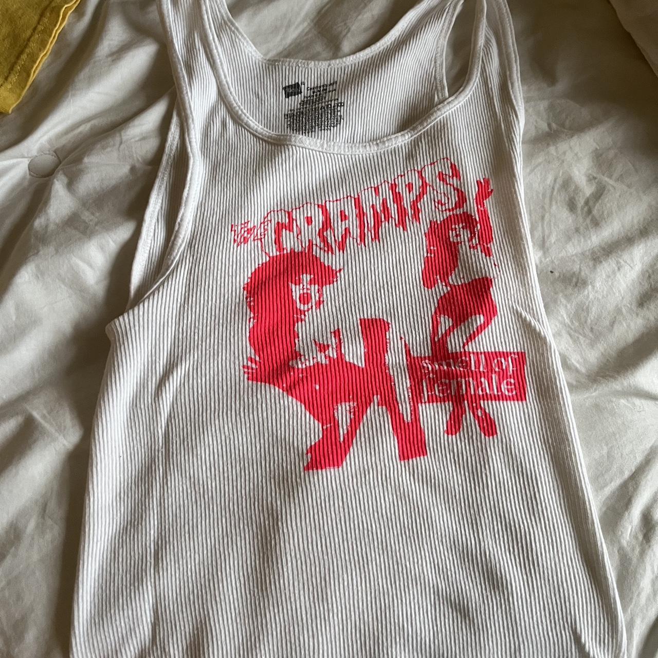 The Cramps Ribbed Tank 🦢 - Depop