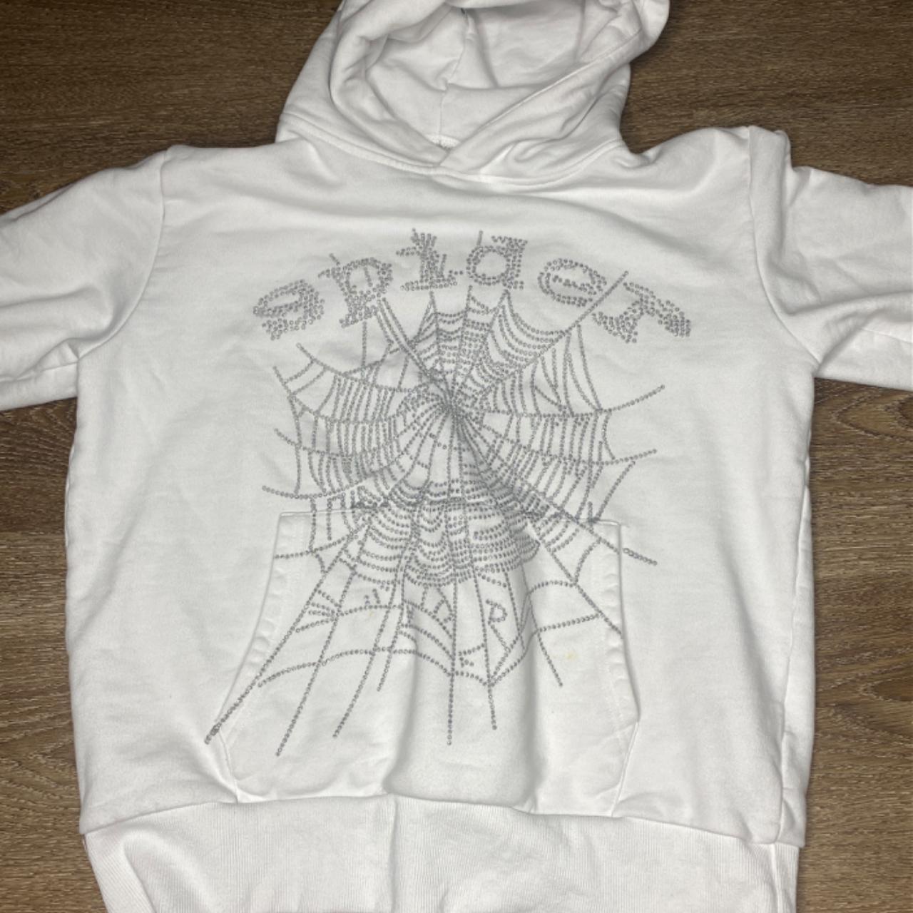 Spider hoodie ‘rhinestone’ - Depop