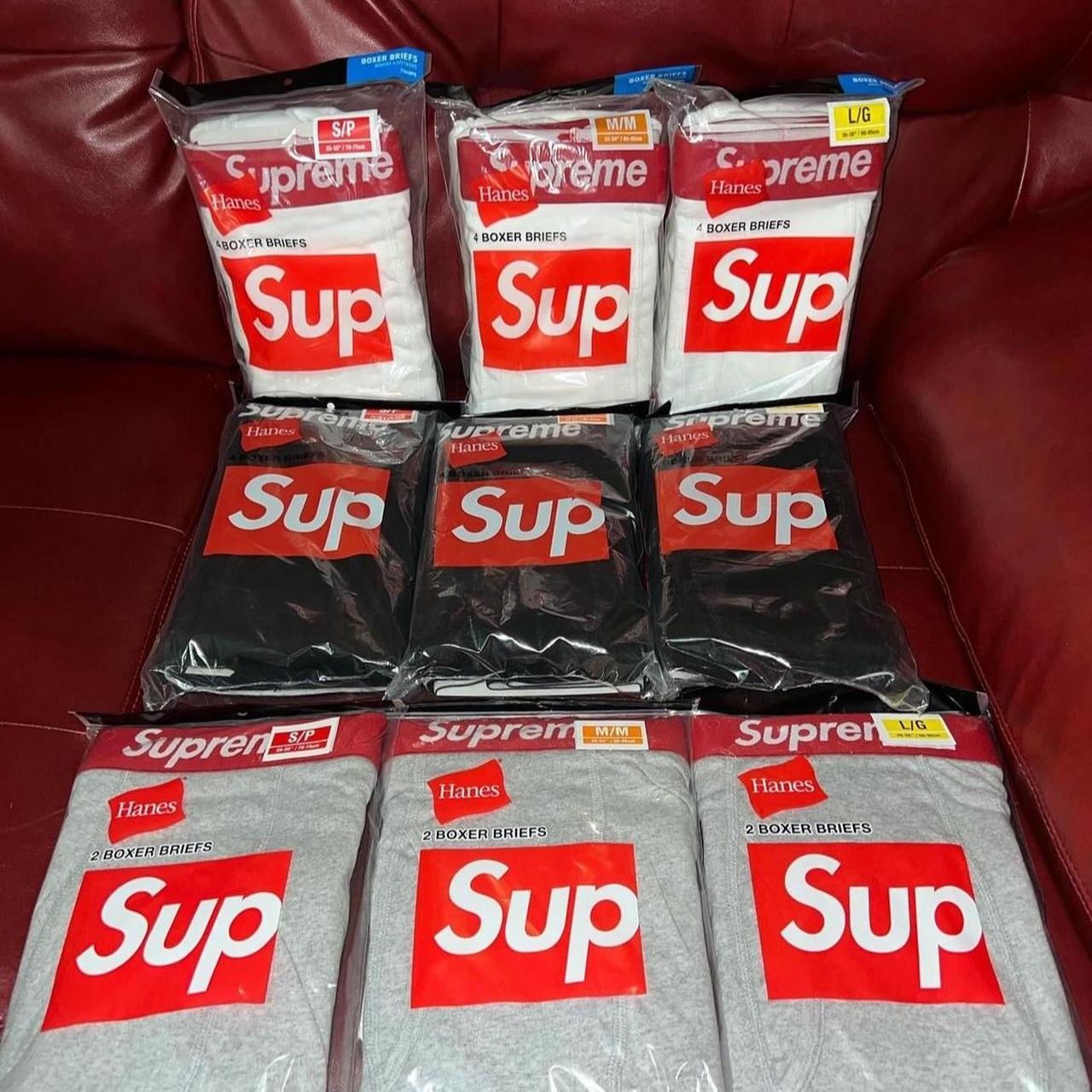 SUPREME BOXERS $45 each - Depop