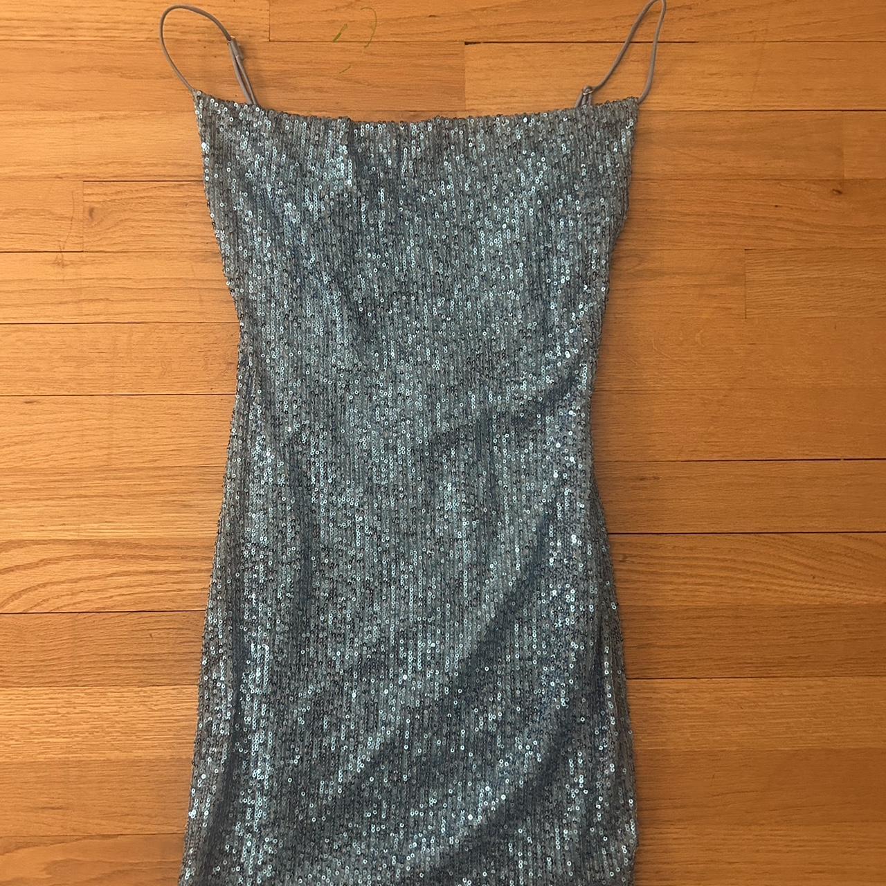 Hello Molly blue sequin dress! Perfect for hoco or... - Depop