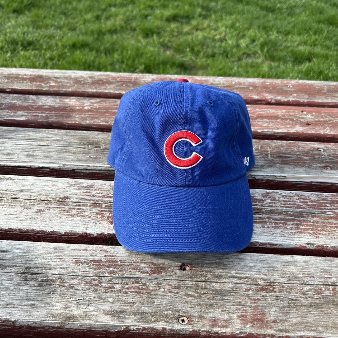 Blue and red Chicago Cubs baseball cap #CubsNation | Depop
