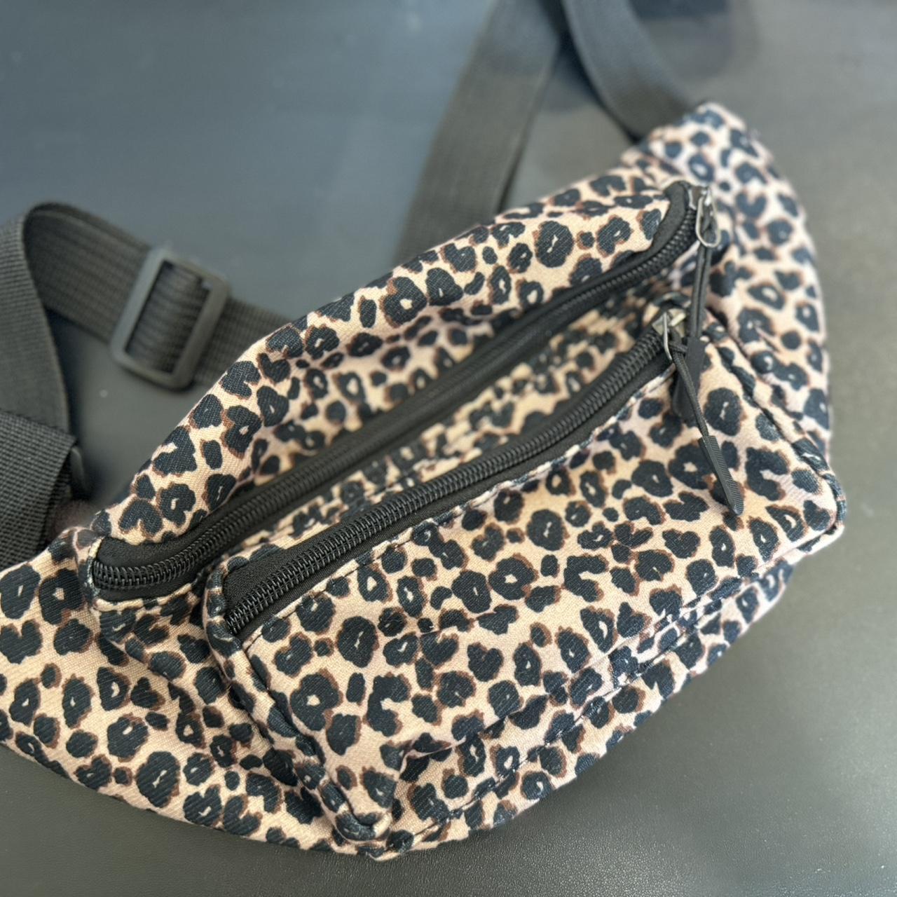 Animal print Fanny pack light weight 2 pockets... - Depop