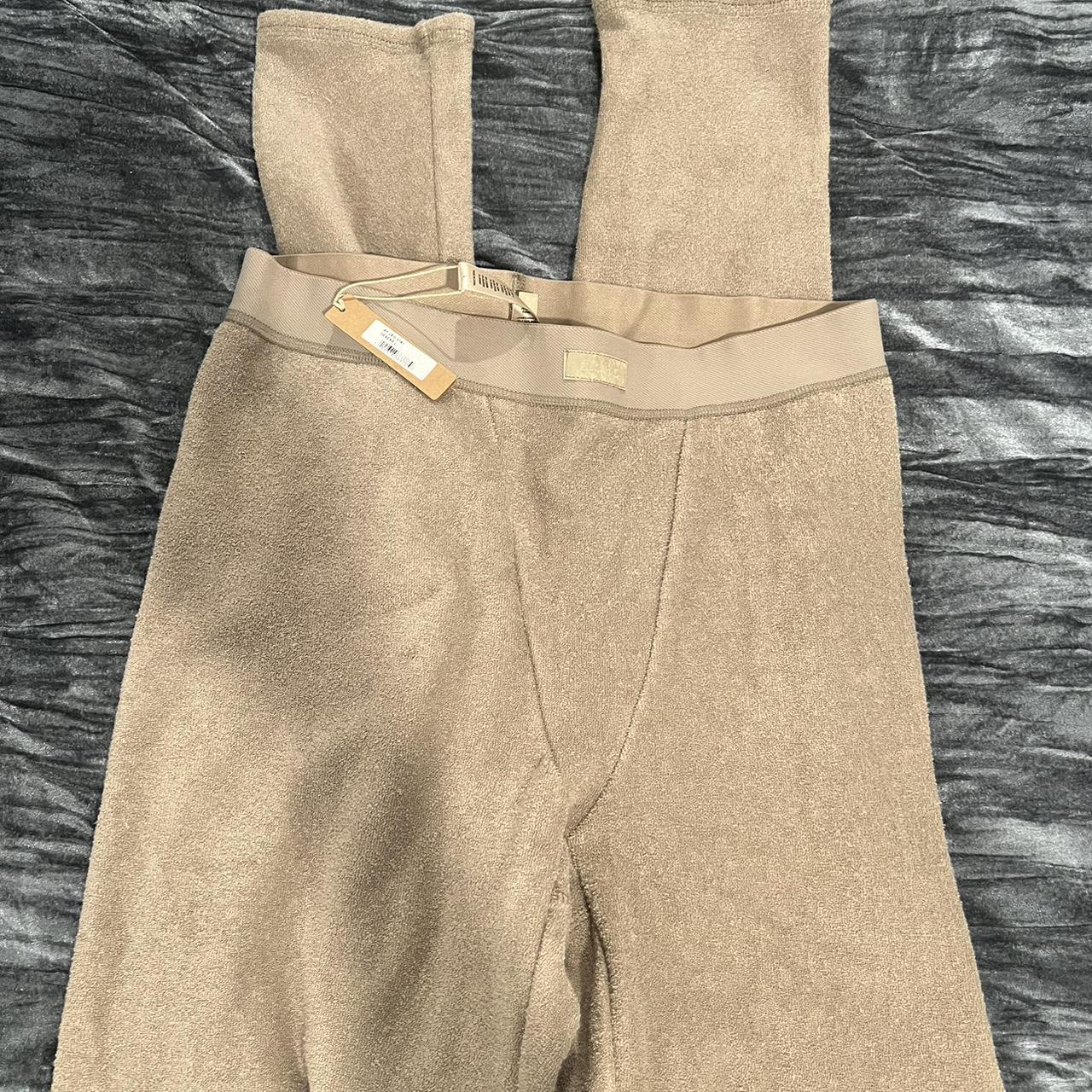Skims Teddy Bear Desert Color Seat Pants Size L By... - Depop