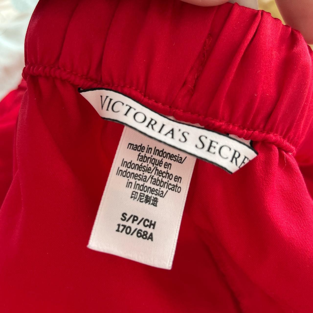 Victoria’s Secret Satin Ruffle Sleep Shorts Never... - Depop