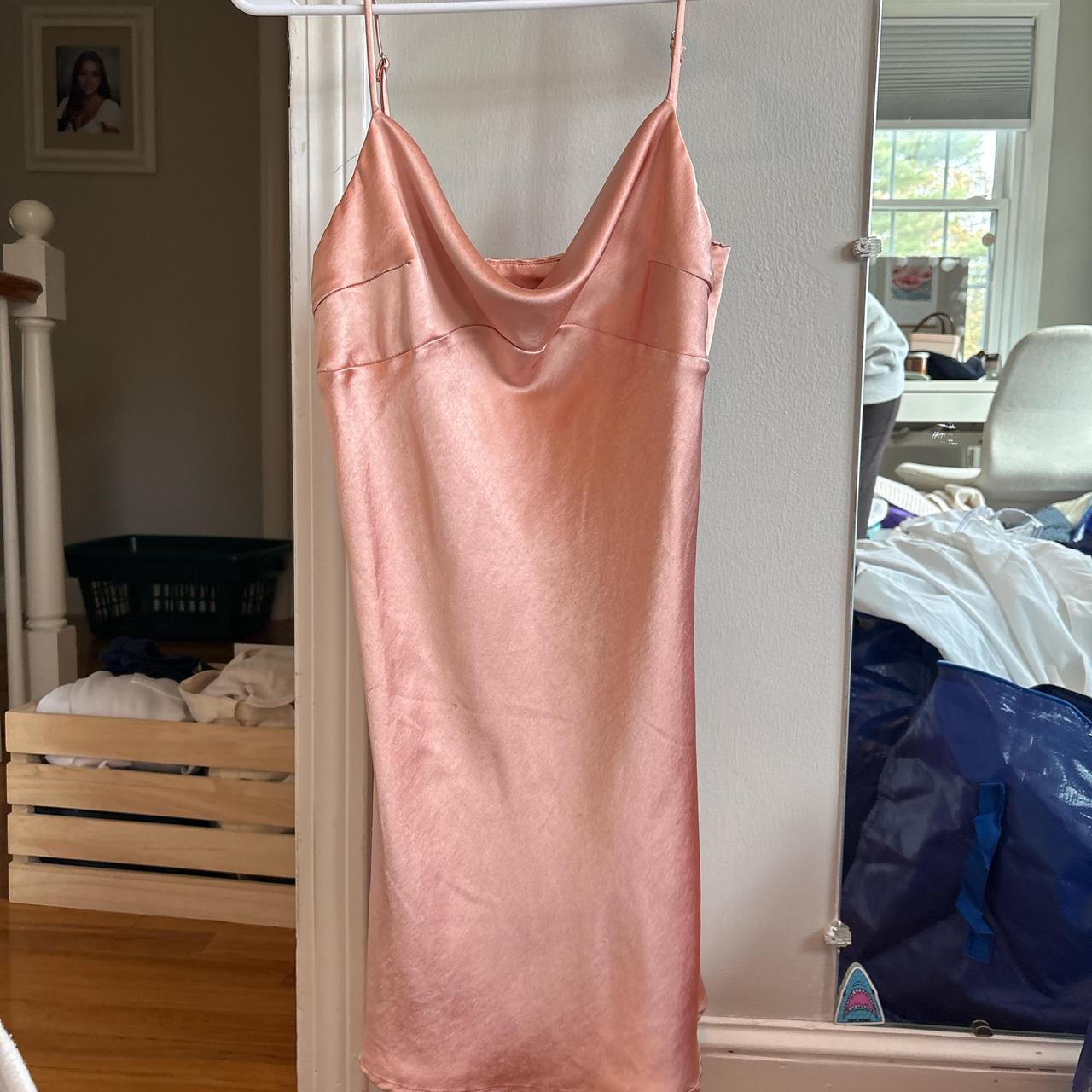 Princess Polly pink/salmon mini dress size 6 | Depop