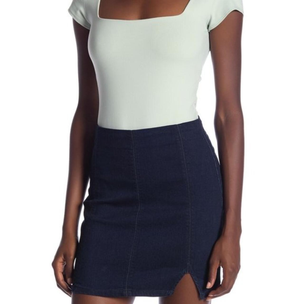 Free people intimately 'square eyes' bodysuit in... - Depop