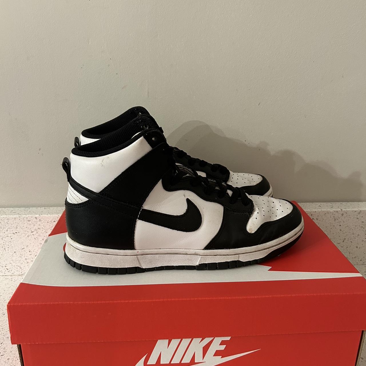 Panda Dunk High Size 7.5 Mens #dunks #pandas #nike... - Depop