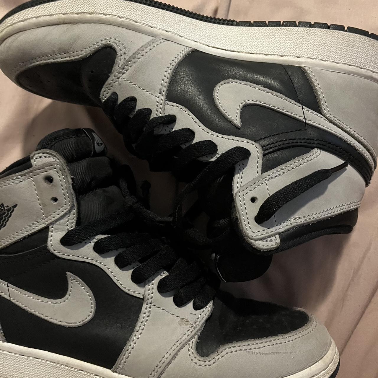 jordan 1s shadow 2.0 size 6y/7.5 women’s shoe used... | Depop