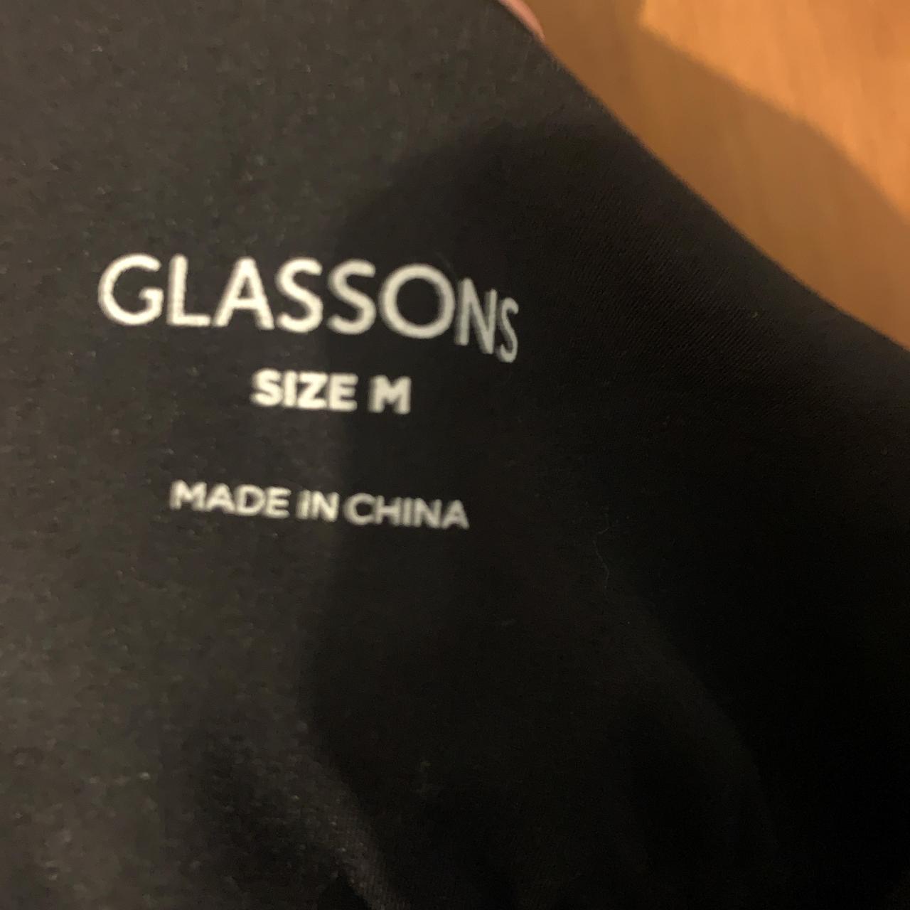 Active glassons tank, with padded sports bra | Depop