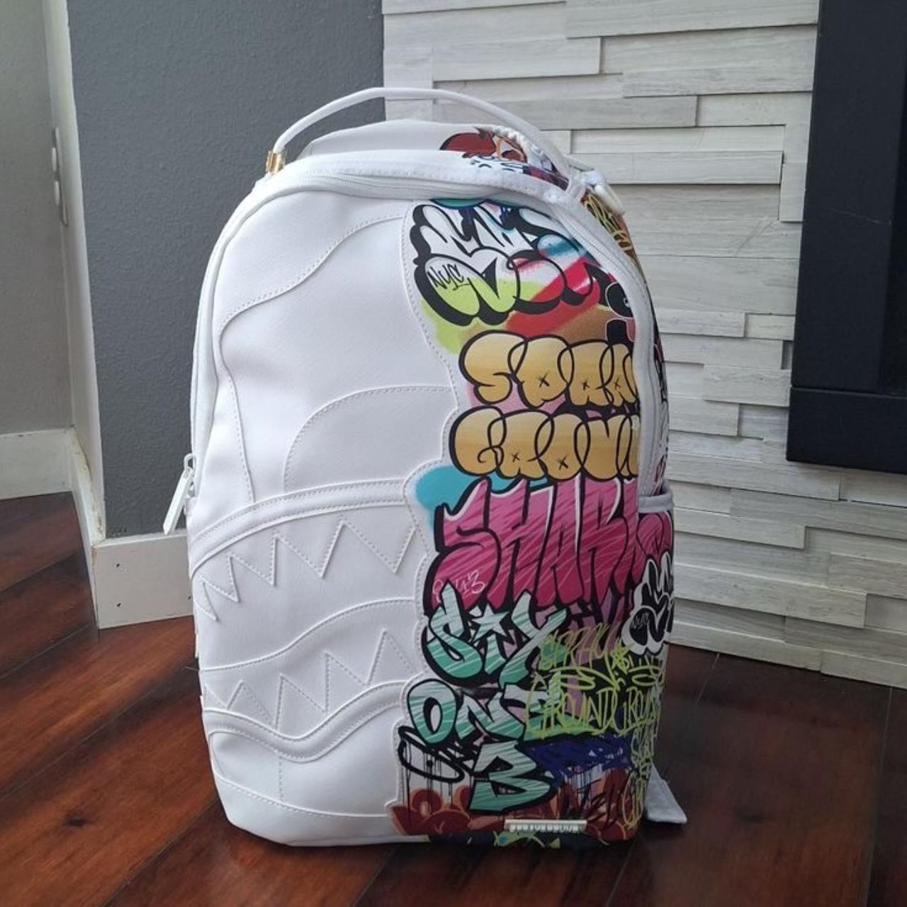 Spray ground bookbag Please text before purchasing,... - Depop