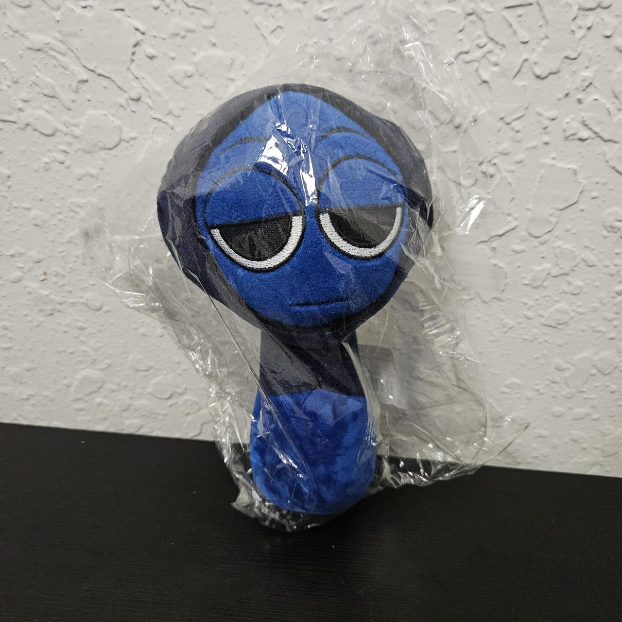 Sprunki Incredibox Blue Jevin plush plushie plushies... | Depop