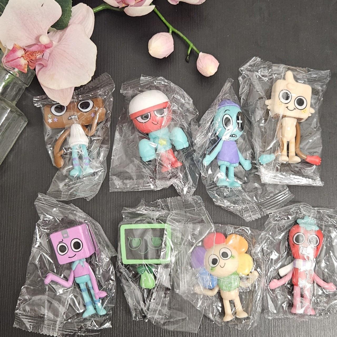 A set lot of 8 pieces mini action figures of Dandy's... | Depop