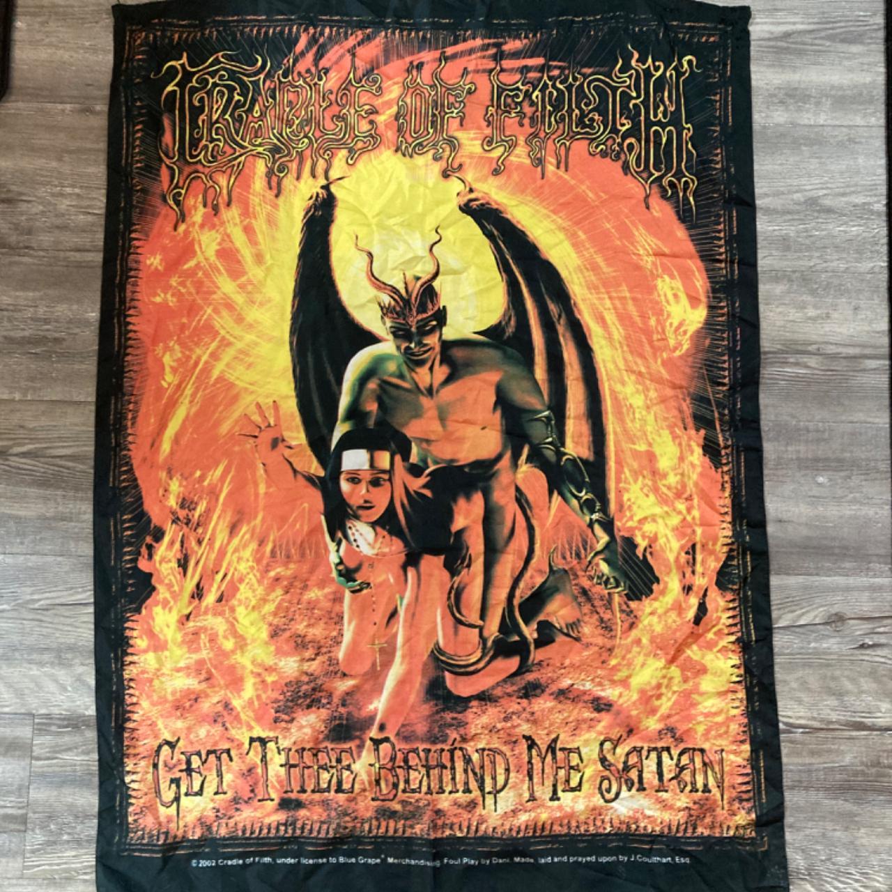 VINTAGE Cradle Of Filth “Get Thee Behind Me Satan”... - Depop