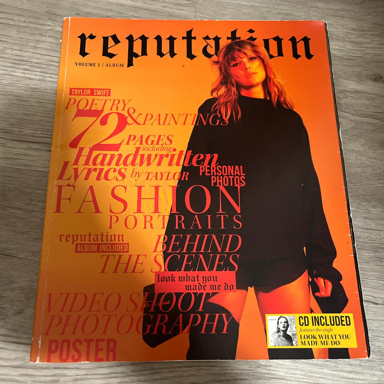 Taylor swift reputation magazine - Depop