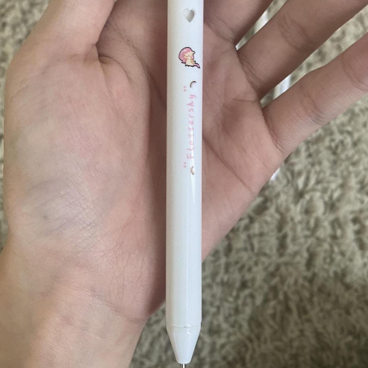 6 pens in total mlp erasers mlp pencils my little... - Depop