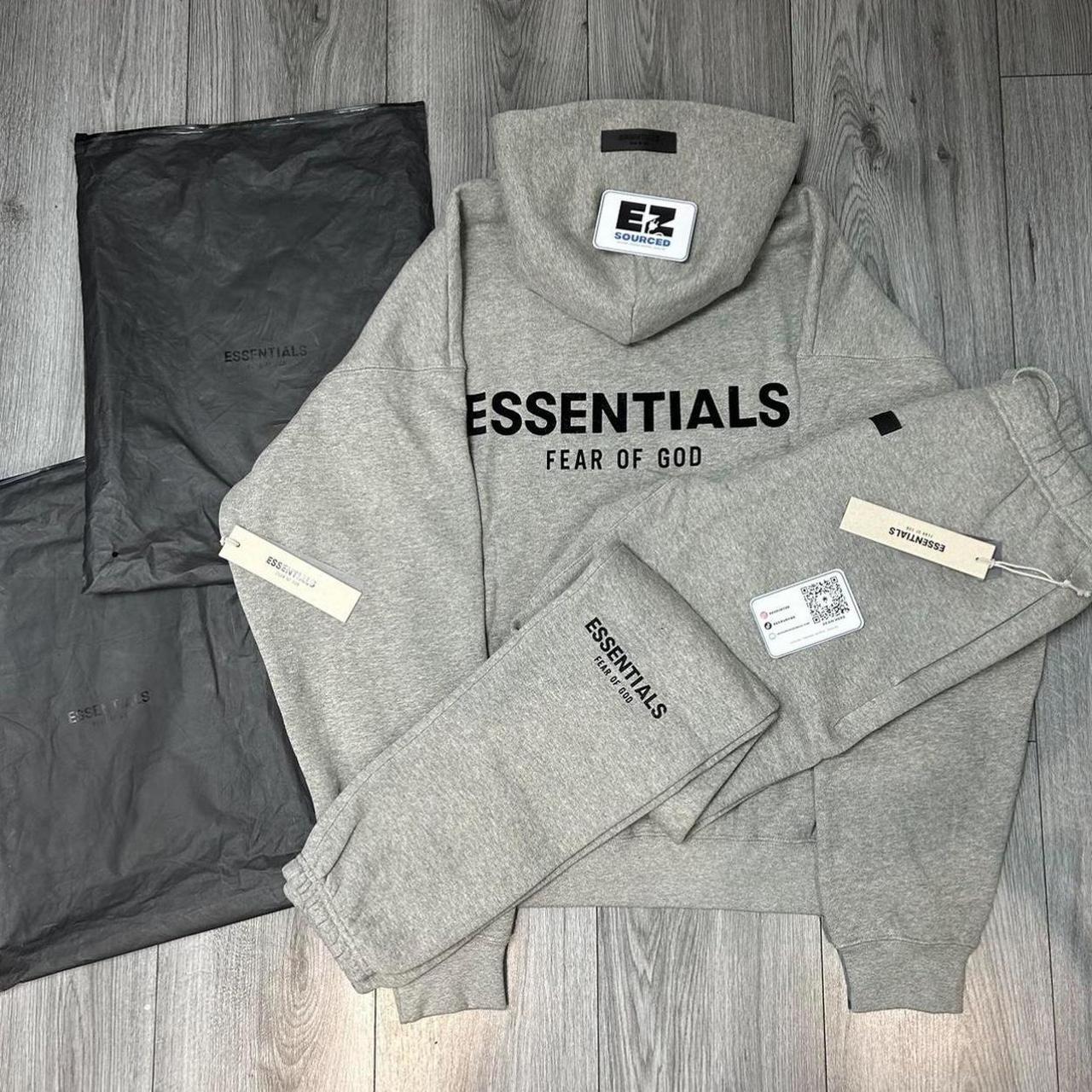 Essentials grey tracksuit - never worn - message me... - Depop