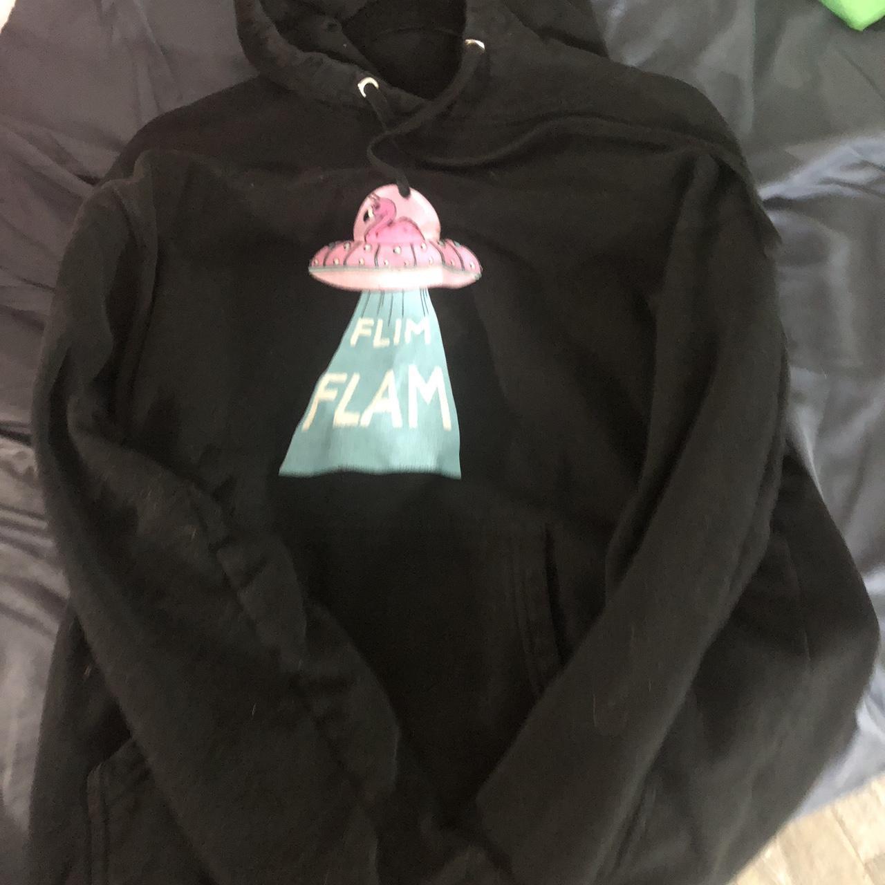 Flamingo Mr Flim Flam Albert Hoodie Size M, only... | Depop