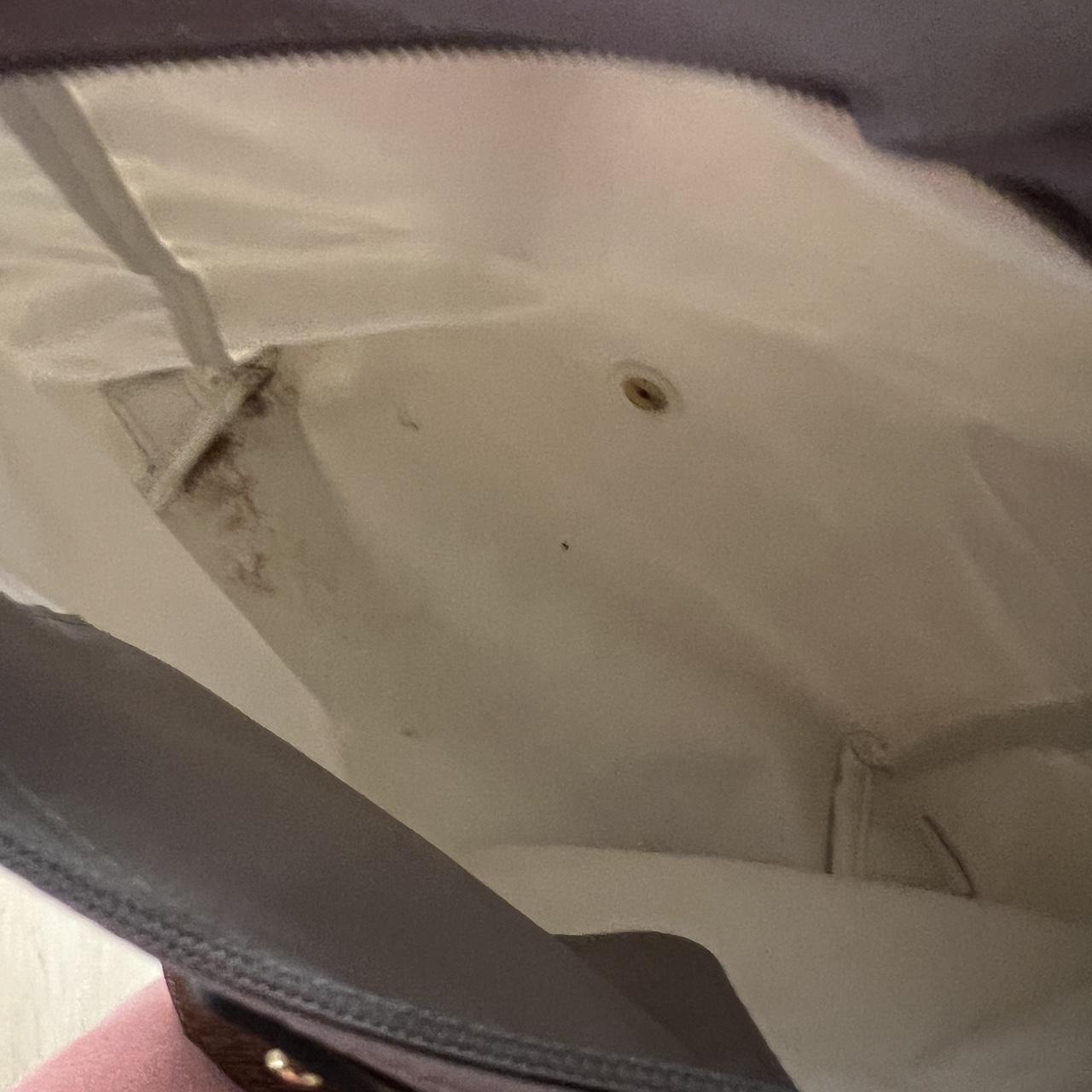 Longchamp light blue Le Pliage mini backpack Wear... - Depop