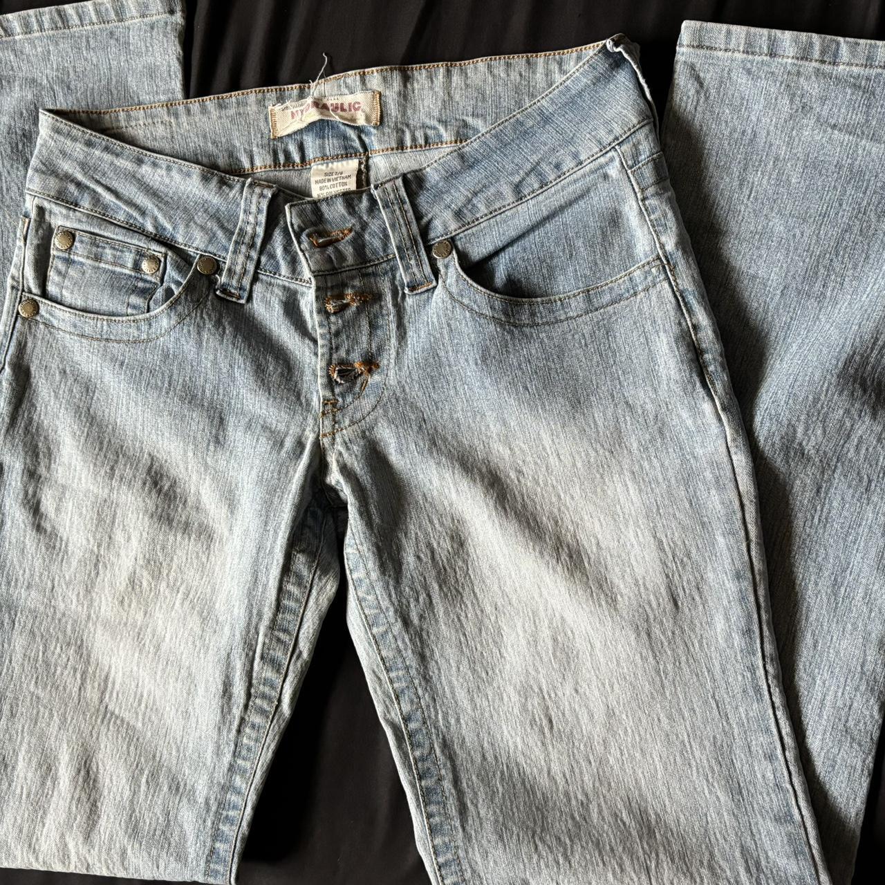 Hydraulic low rise jeans - Depop
