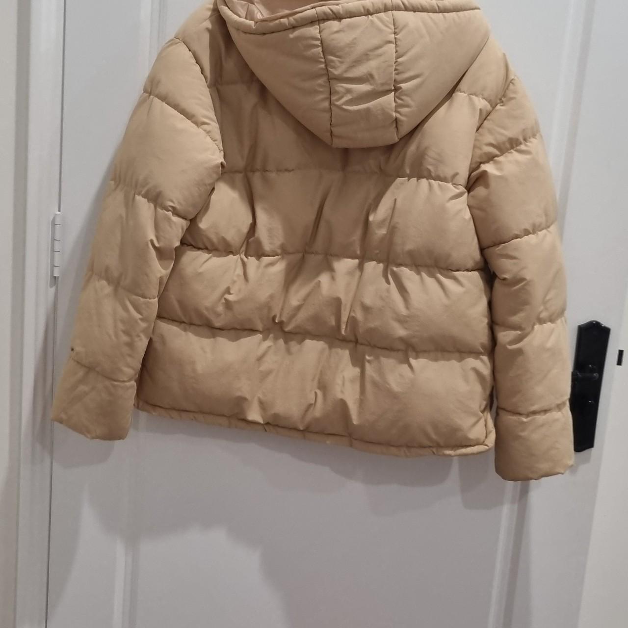 Seed cream Puffer jacket Size 12..would fit 8, 10... | Depop