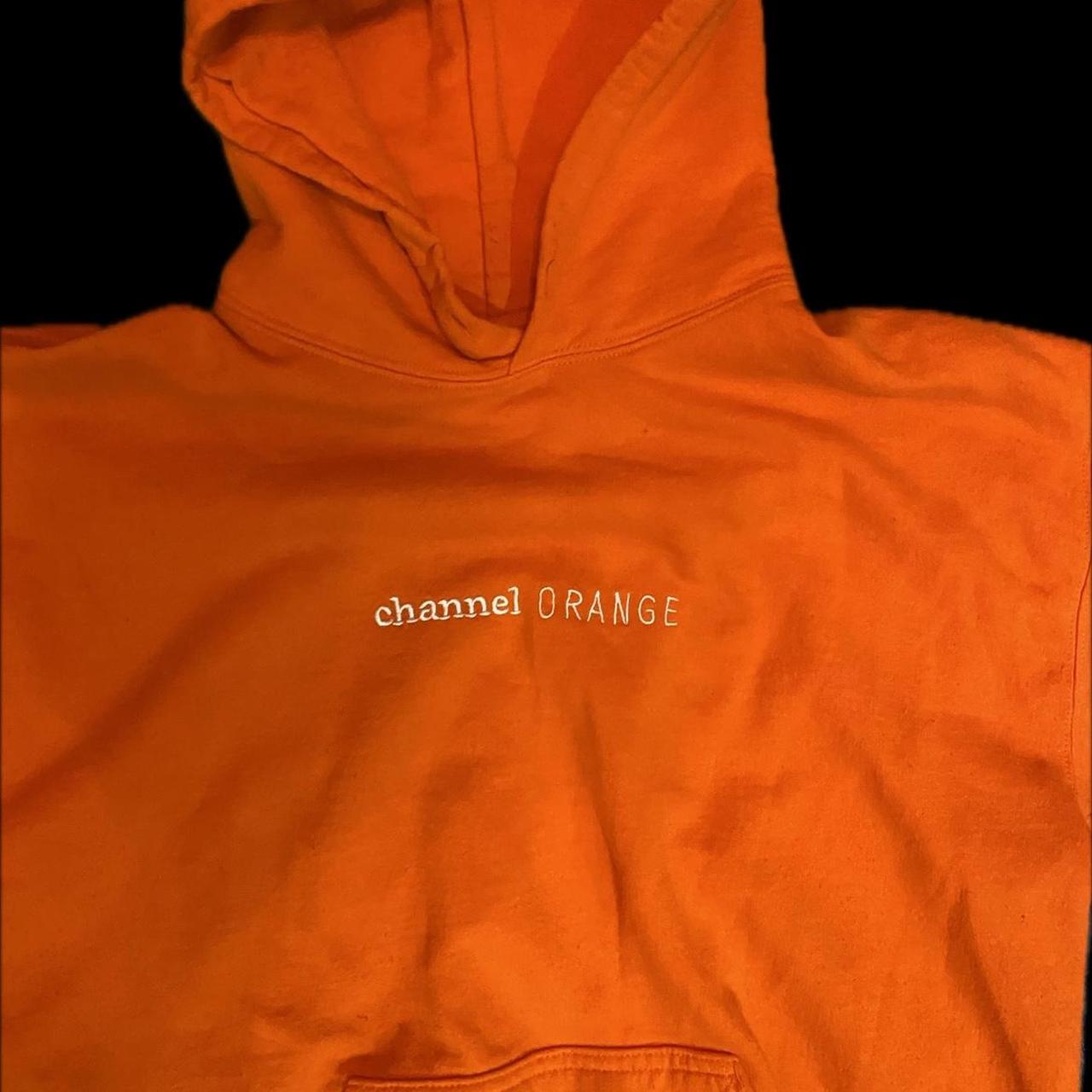 chanel orange hoodie #frankocean - Depop