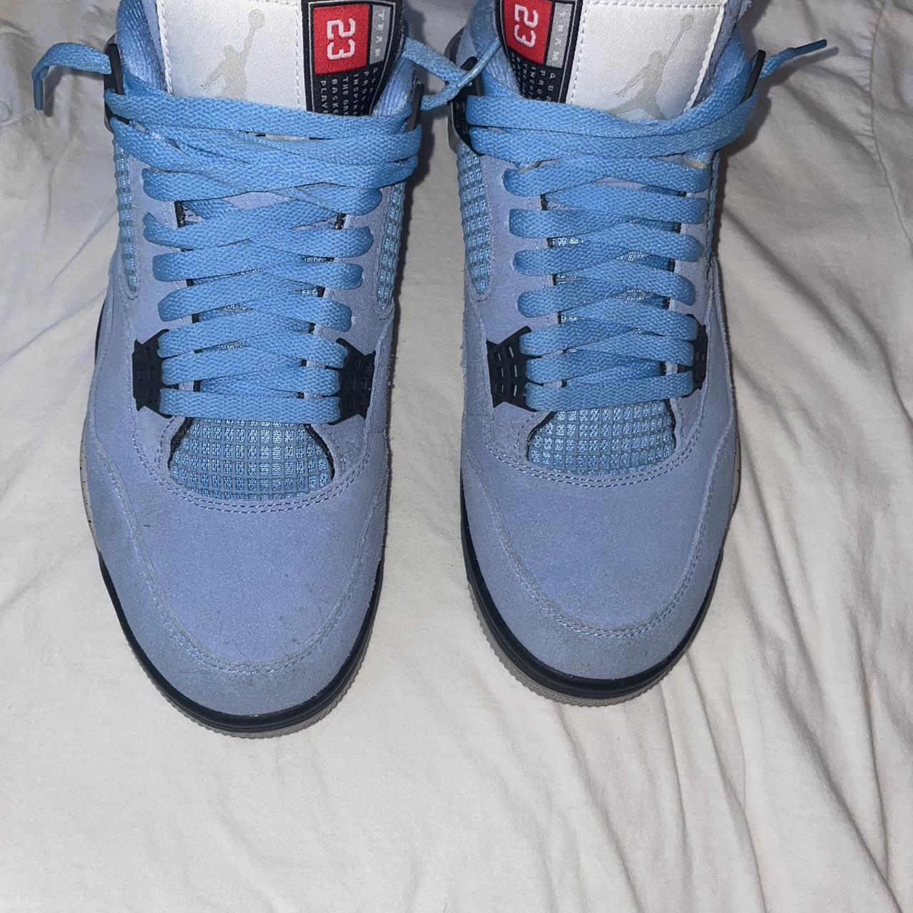 Jordan 4 University Blue - Depop