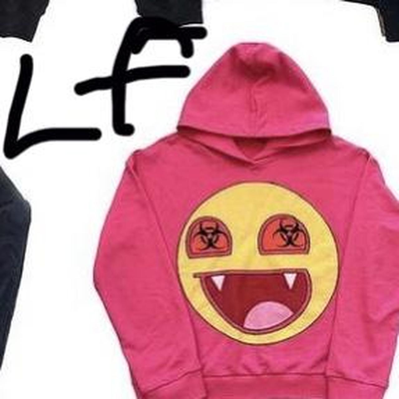 LF droland miller troll pink hoodie Size S -M please... | Depop