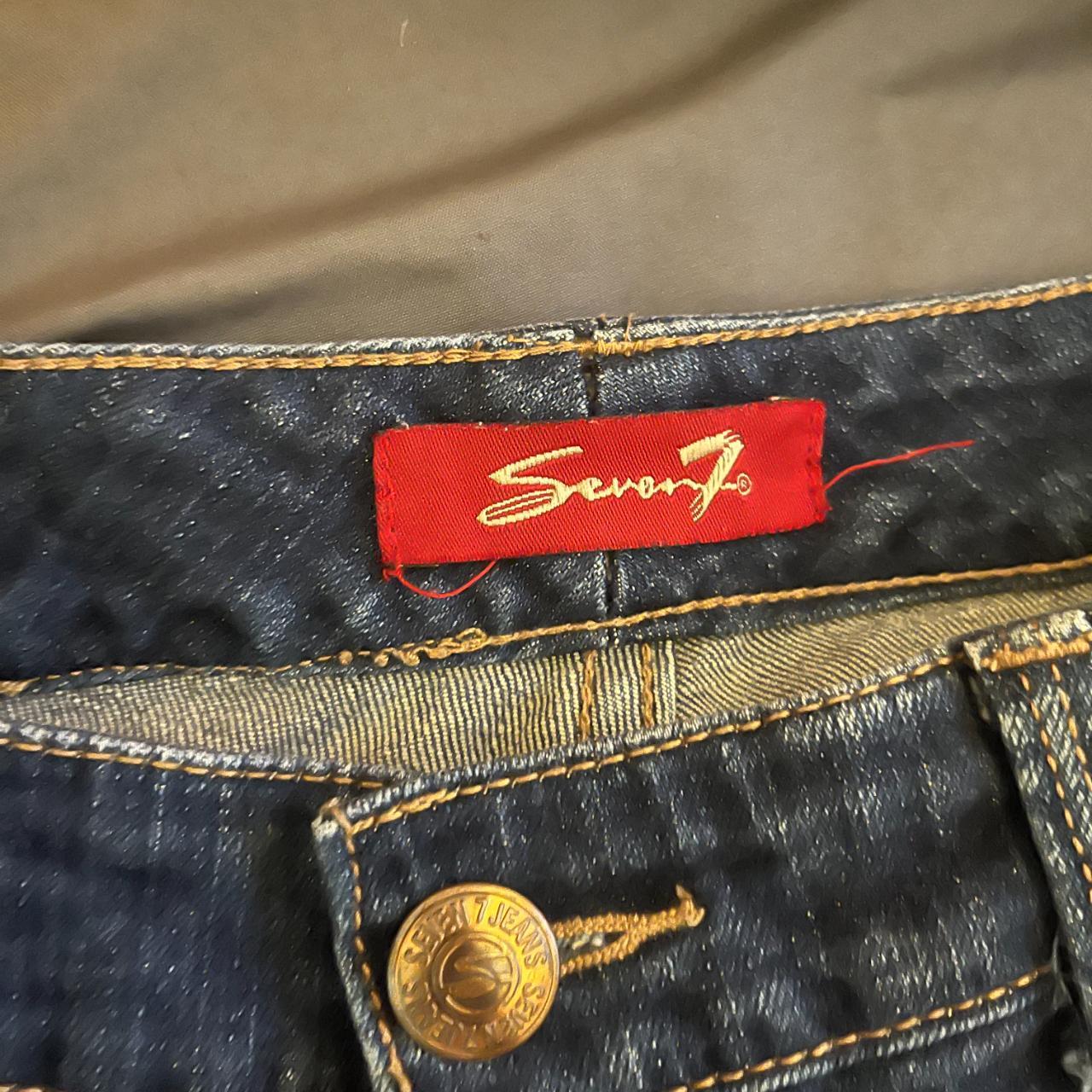 Brand Seven Womens pants size: 8p straight cut - Depop