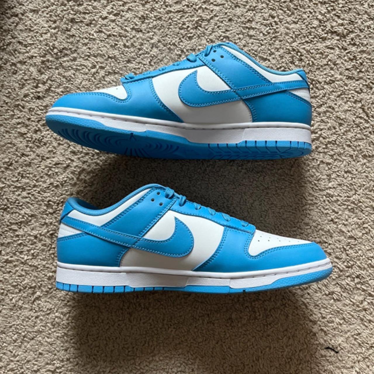 Nike UNC Dunks - Depop