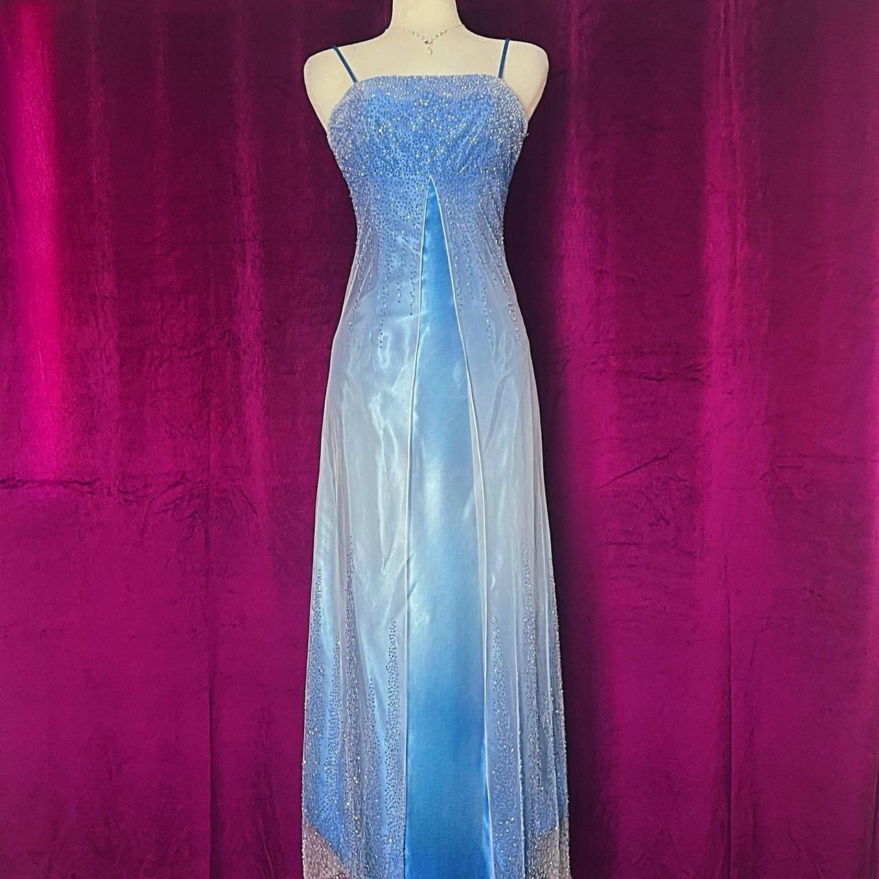 Vintage Ice Princess Gown 🩵💙🦋 Stunning dress... | Depop