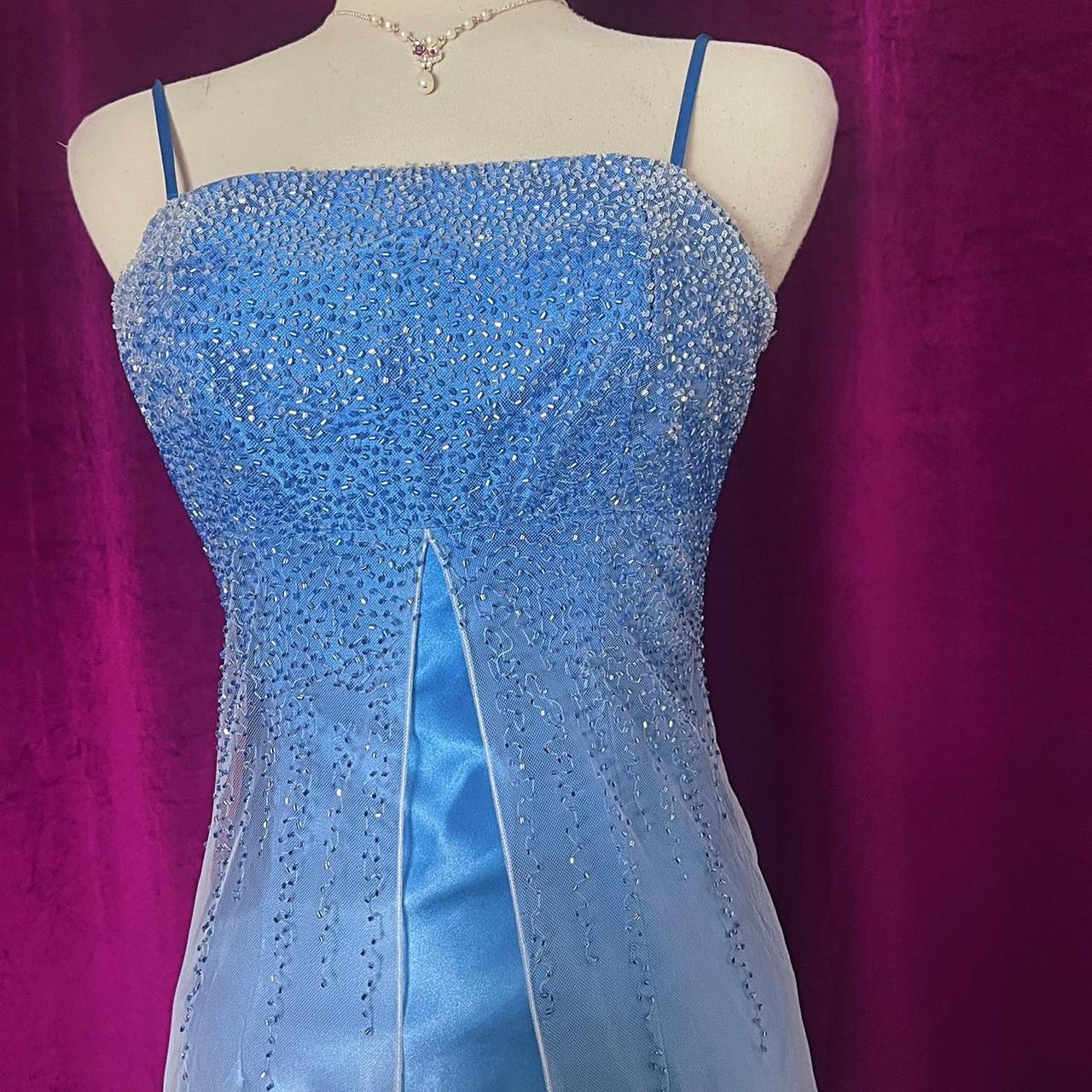 Vintage Ice Princess Gown 🩵💙🦋 Stunning dress... | Depop