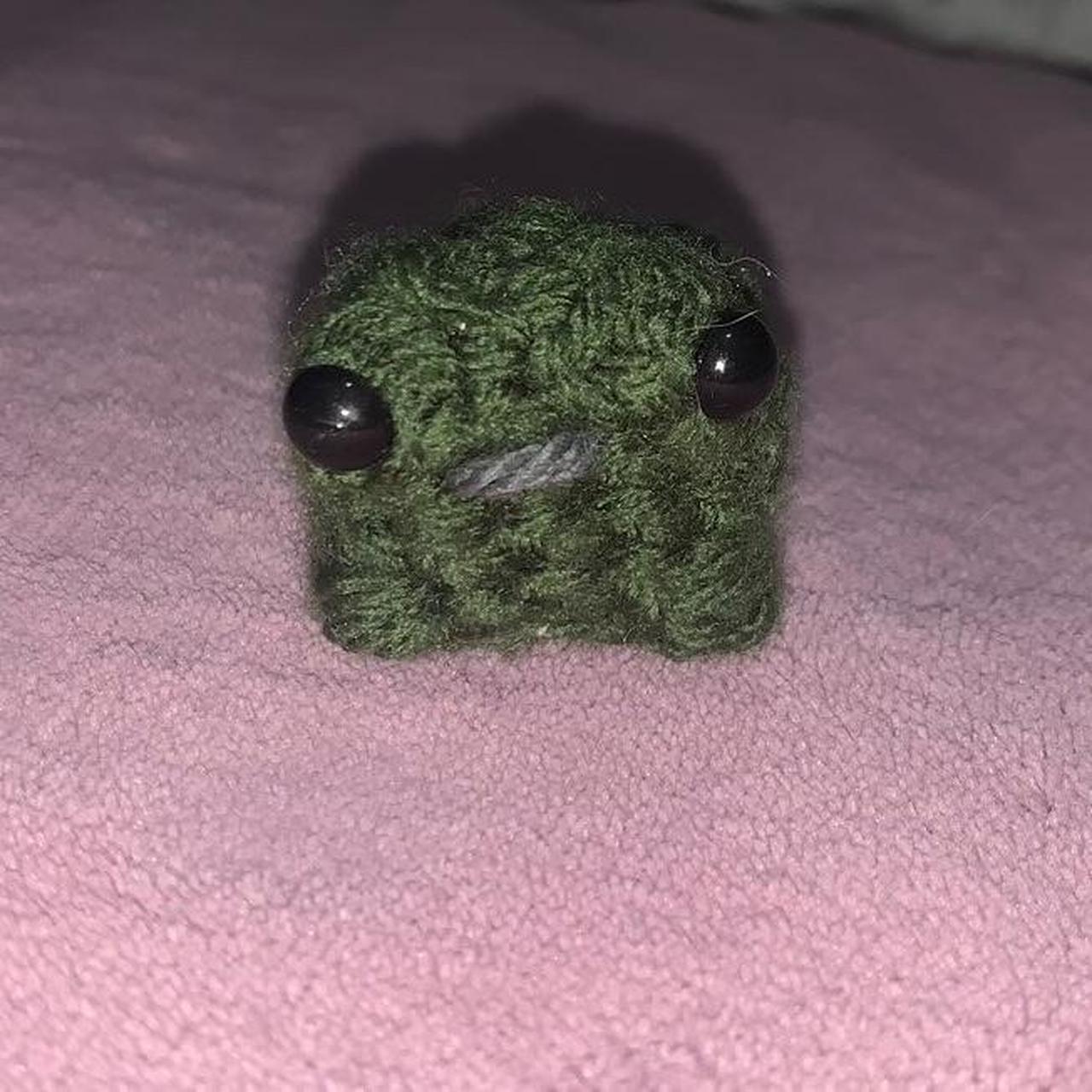 cute little derpy looking frog😭🐸, could be a... - Depop