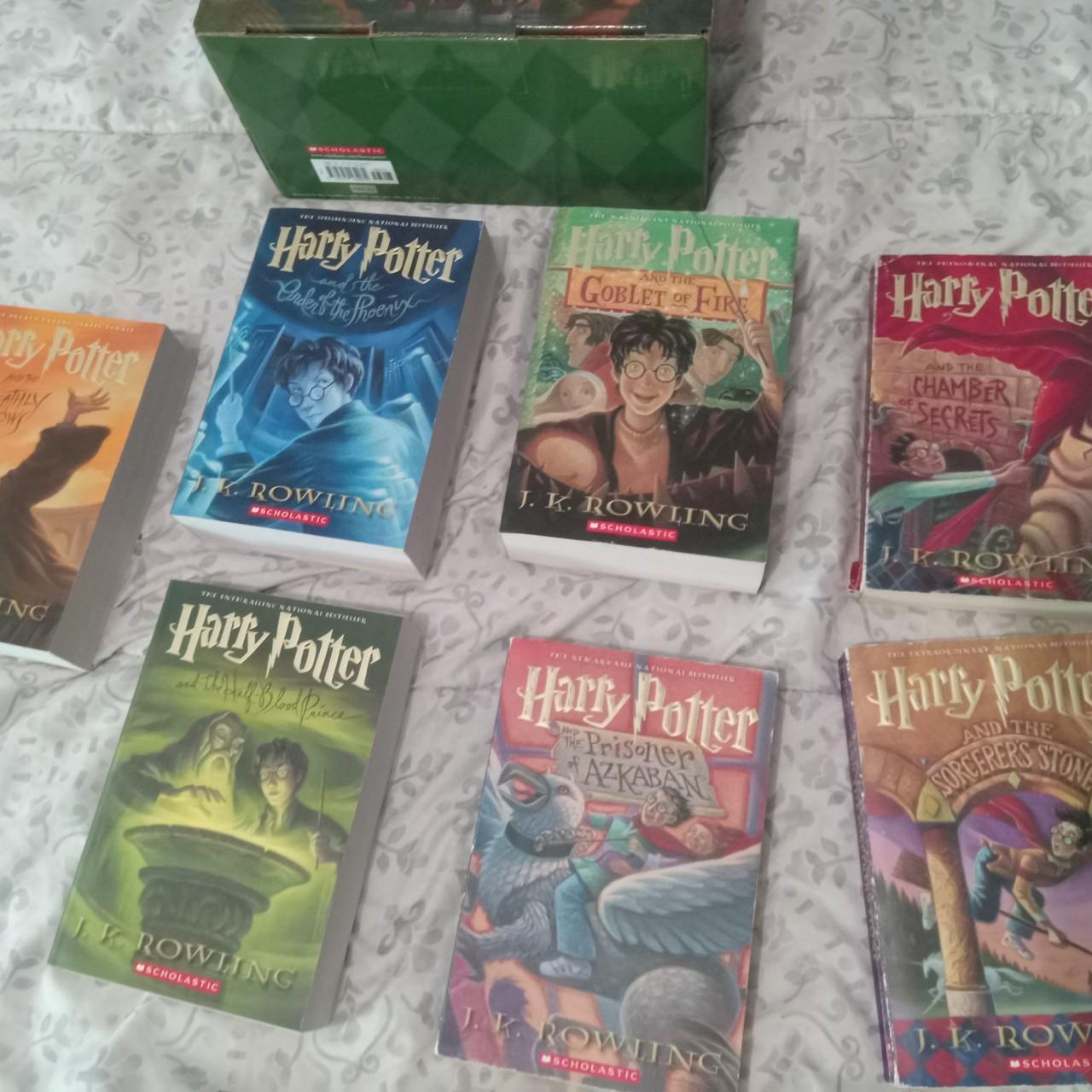 Harry Potter the complete series paperback... - Depop