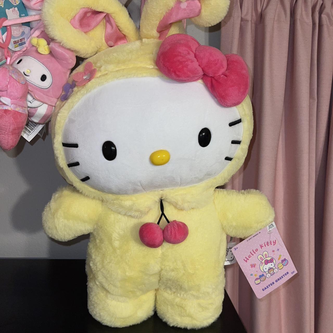 Hello Kitty Easter Greeter plush 40 for big one let... - Depop