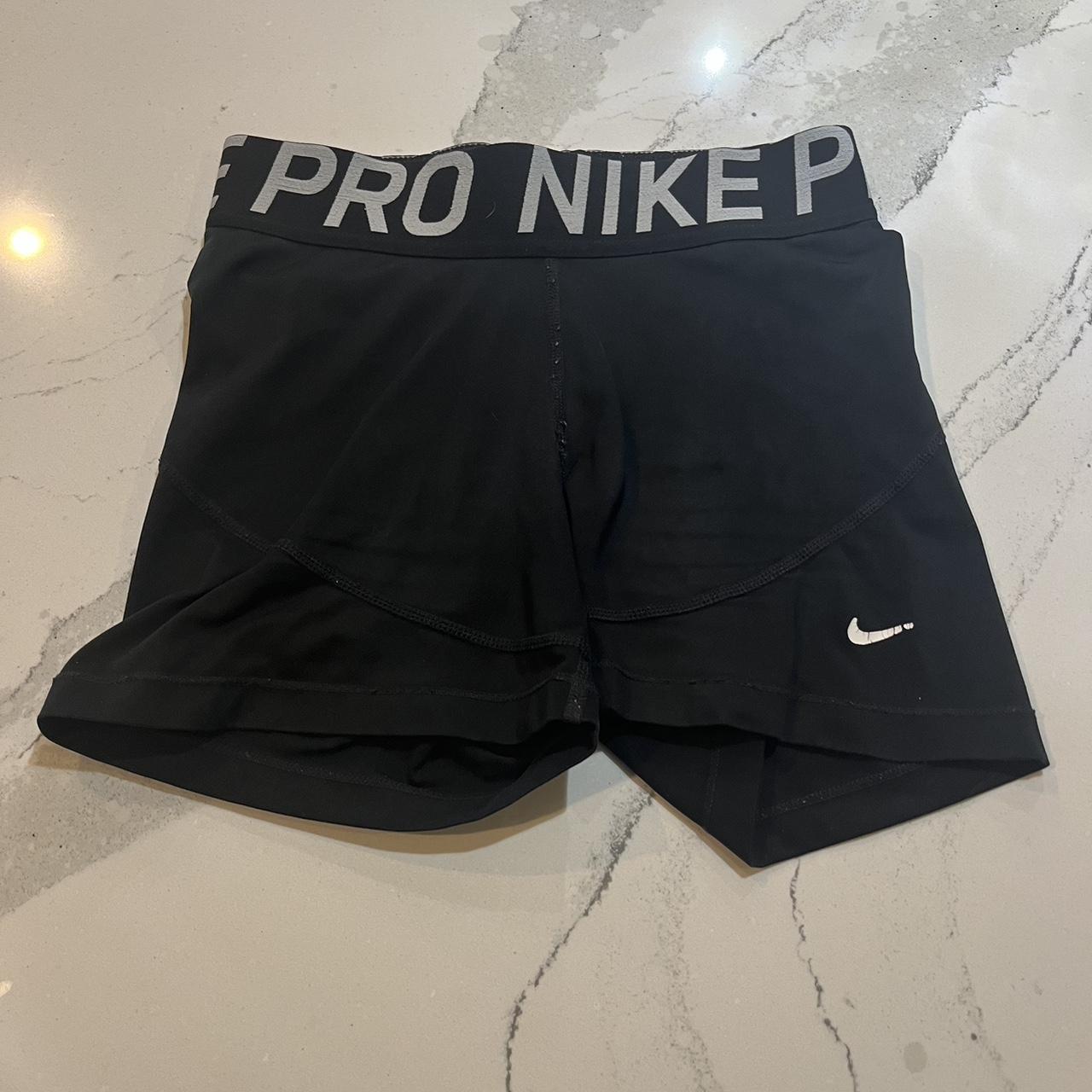 Nike pro running shorts- super great for working... - Depop