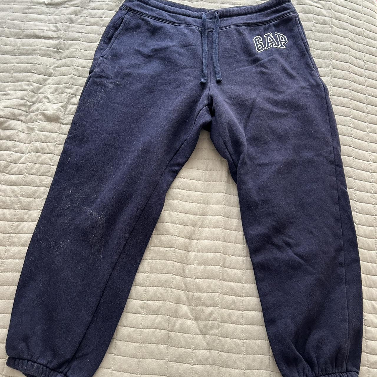 Medium Gap sweatpants. They are used but still good.... - Depop