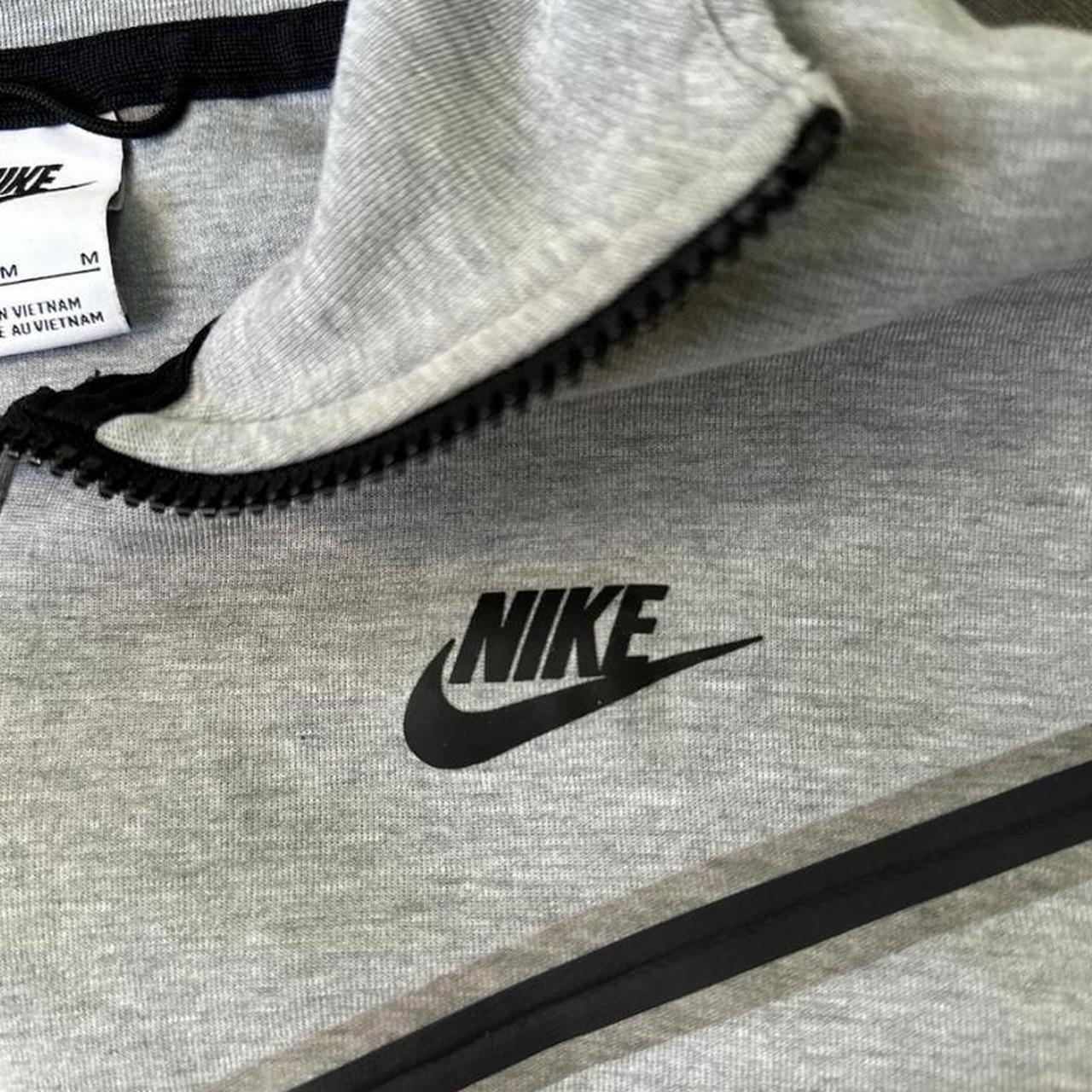 Nike Tech Fleece grey and black, great for back2school - Depop
