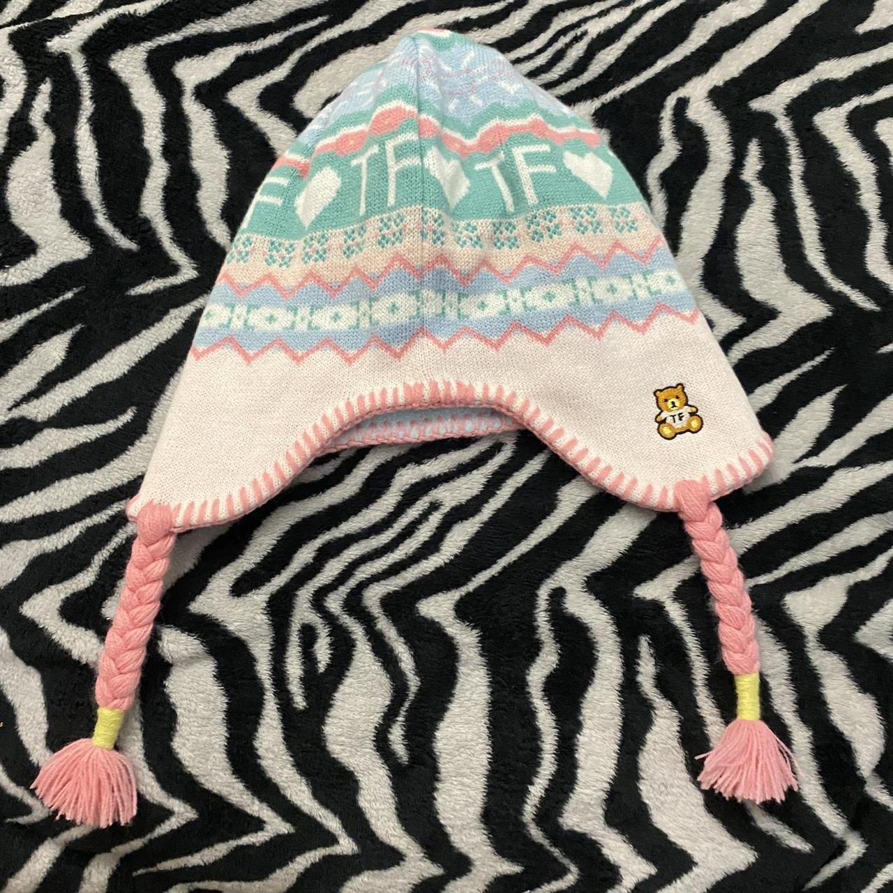 **ON HOLD FOR 24 HRS* Teddy Fresh warm cap Cute... - Depop