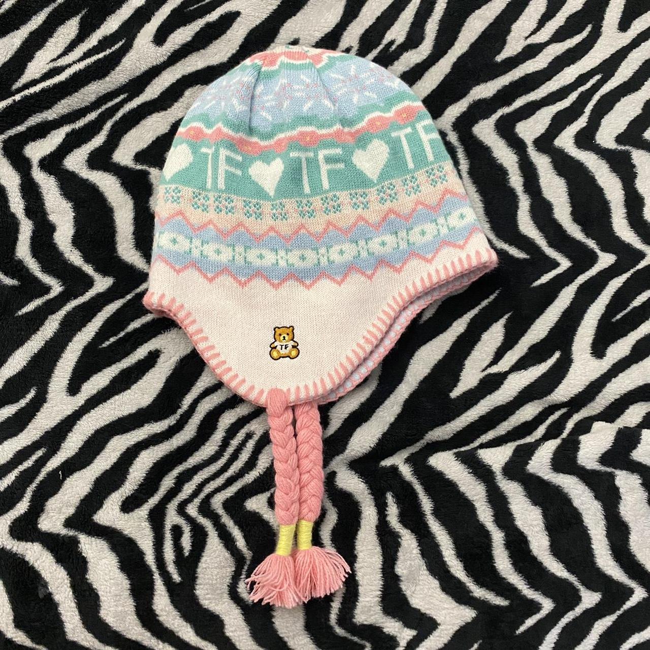 **ON HOLD FOR 24 HRS* Teddy Fresh warm cap Cute... - Depop