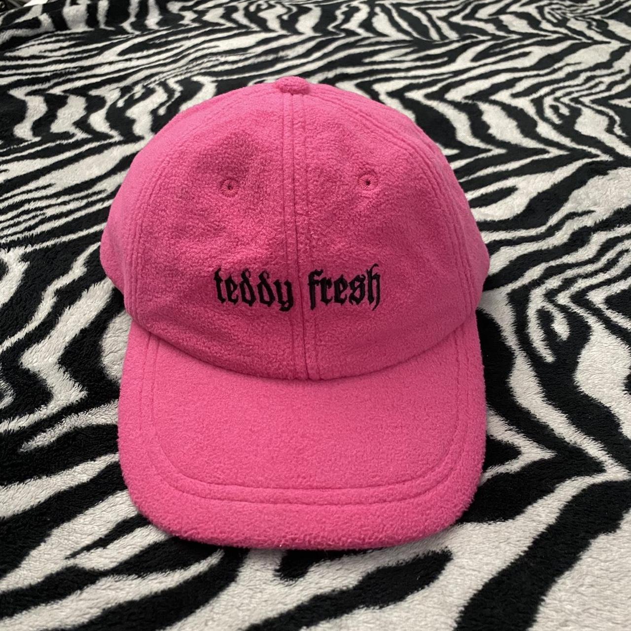Teddy Fresh hat Adult size cap Hot pink Soft... - Depop