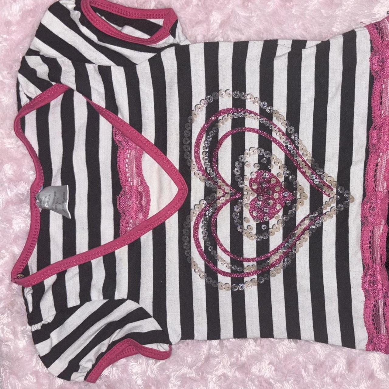 Punk emo grunge vintage gothic goth bright Pink and... - Depop