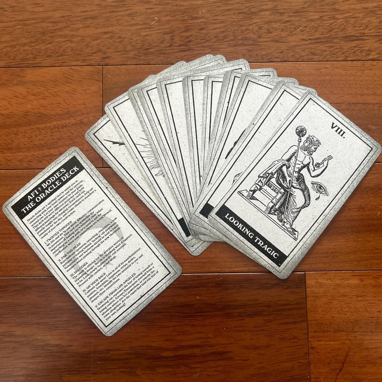 Very rare AFI Bodies Oracle Deck. Comes in velvet... - Depop