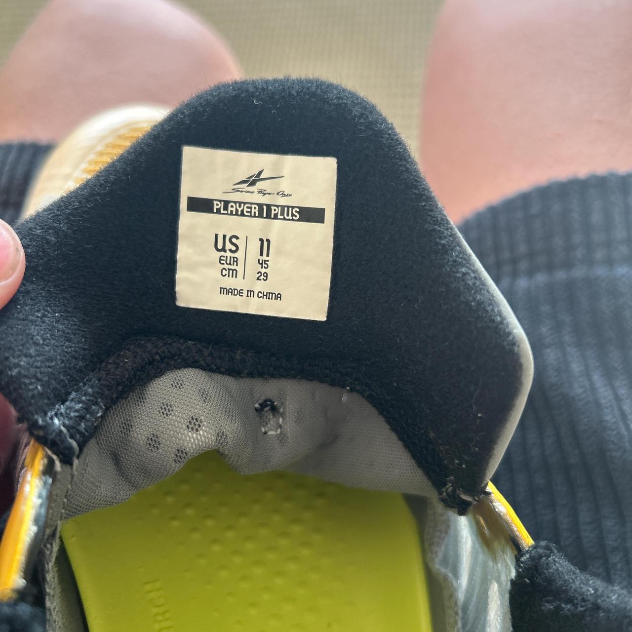 yellow black player plus basketball shoes amazing... | Depop